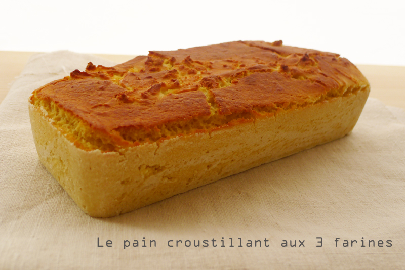 Le pain croustillant aux trois farines [expérimentation #2] | Miss No ...